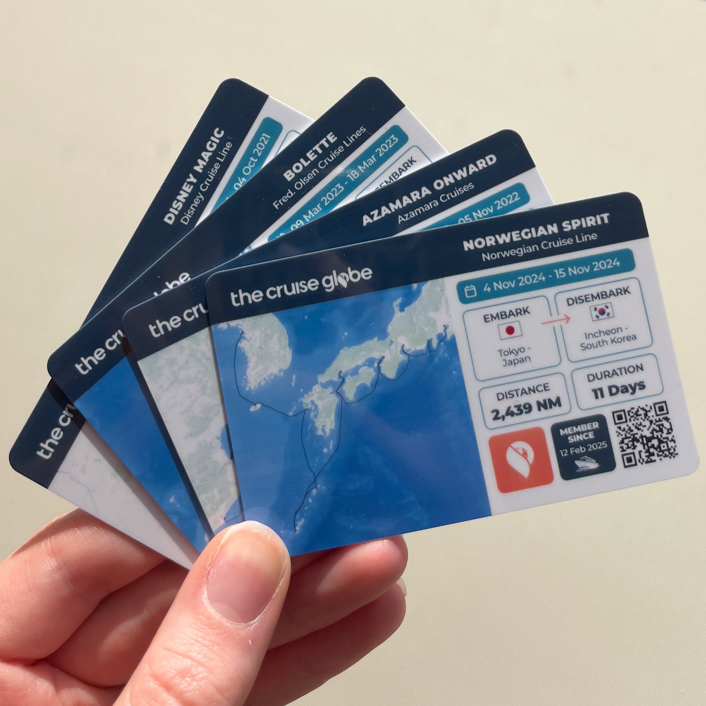 Cruise Cards Album The Cruise Maps