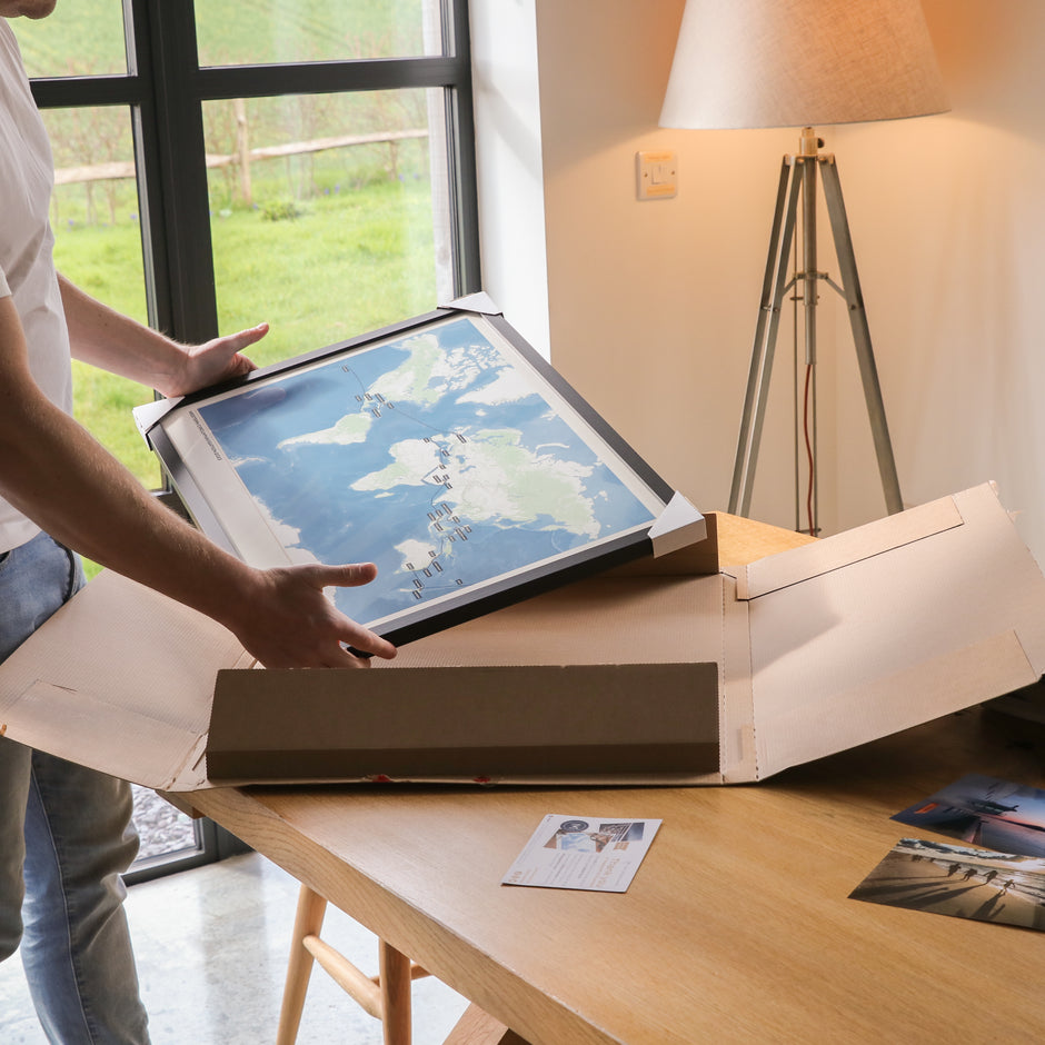 The Cruise Maps: Satellite Precision Customised Cruise Maps