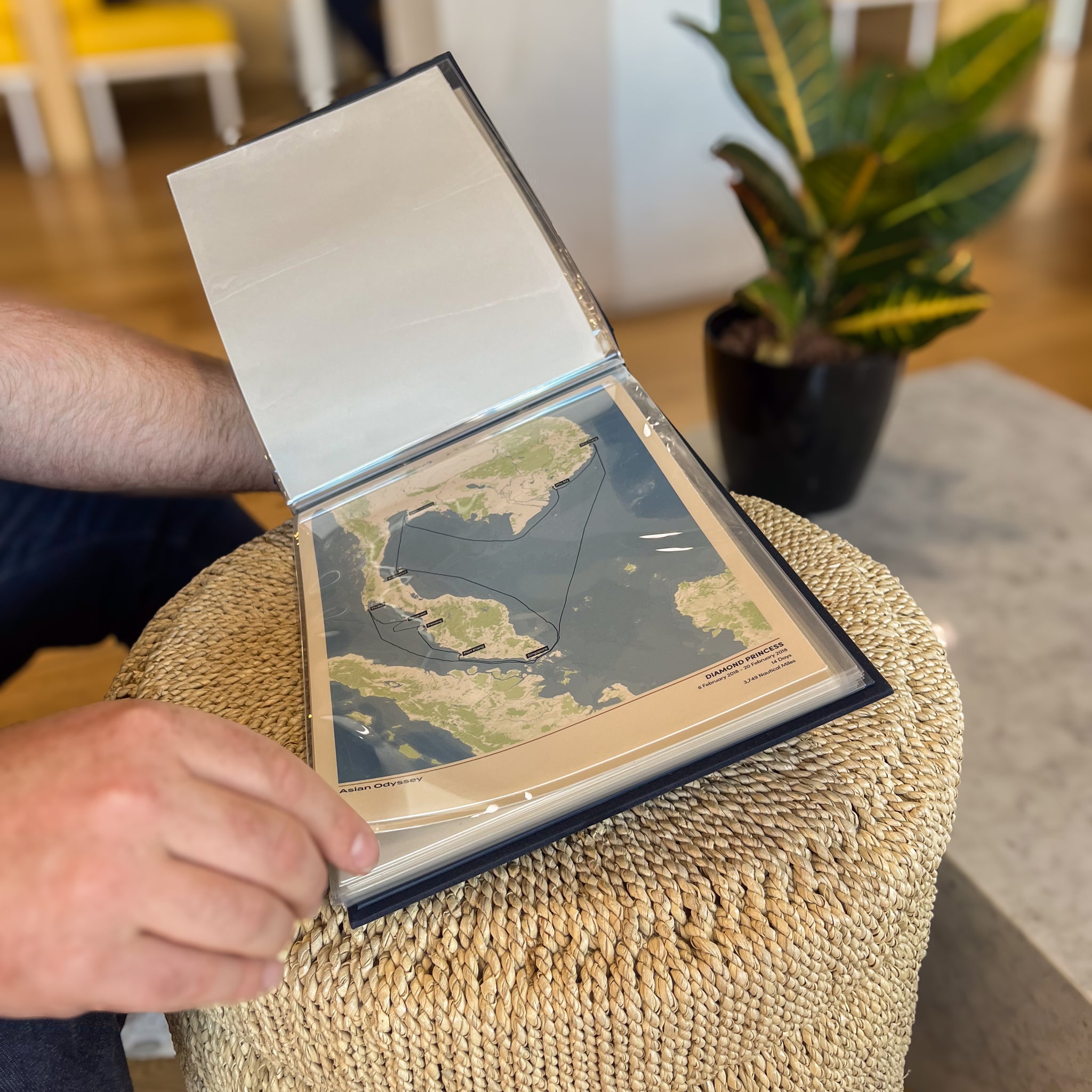 Custom Cruise Album Map – The Cruise Maps