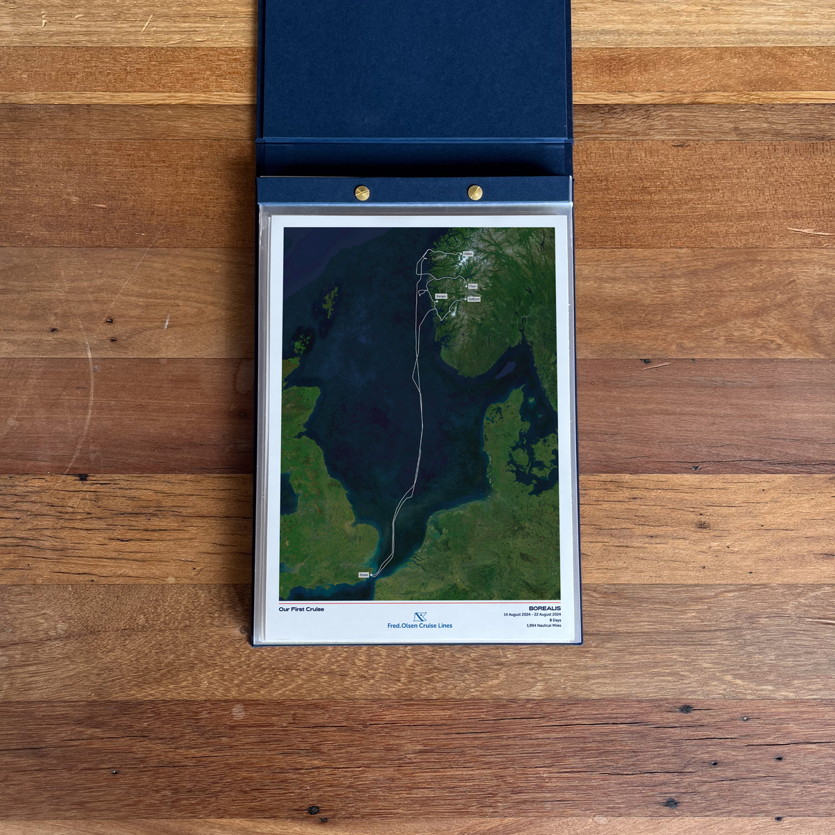 Fred. Olsen Custom Cruise Map - Satellite – The Cruise Maps