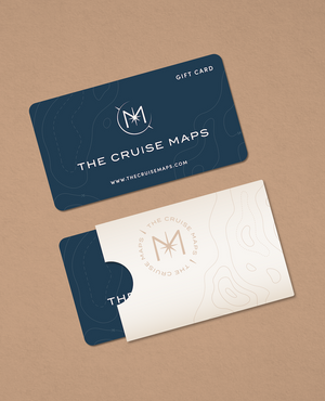 The Cruise Maps: Satellite Precision Customised Cruise Maps