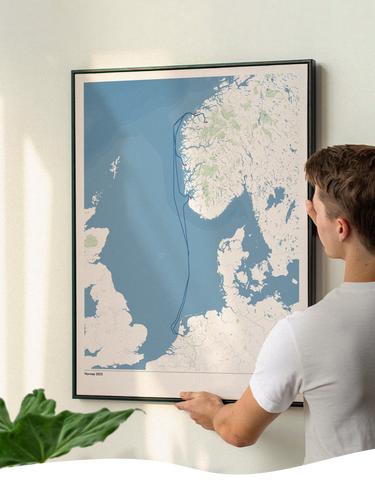 The Cruise Maps: Satellite Precision Customised Cruise Maps