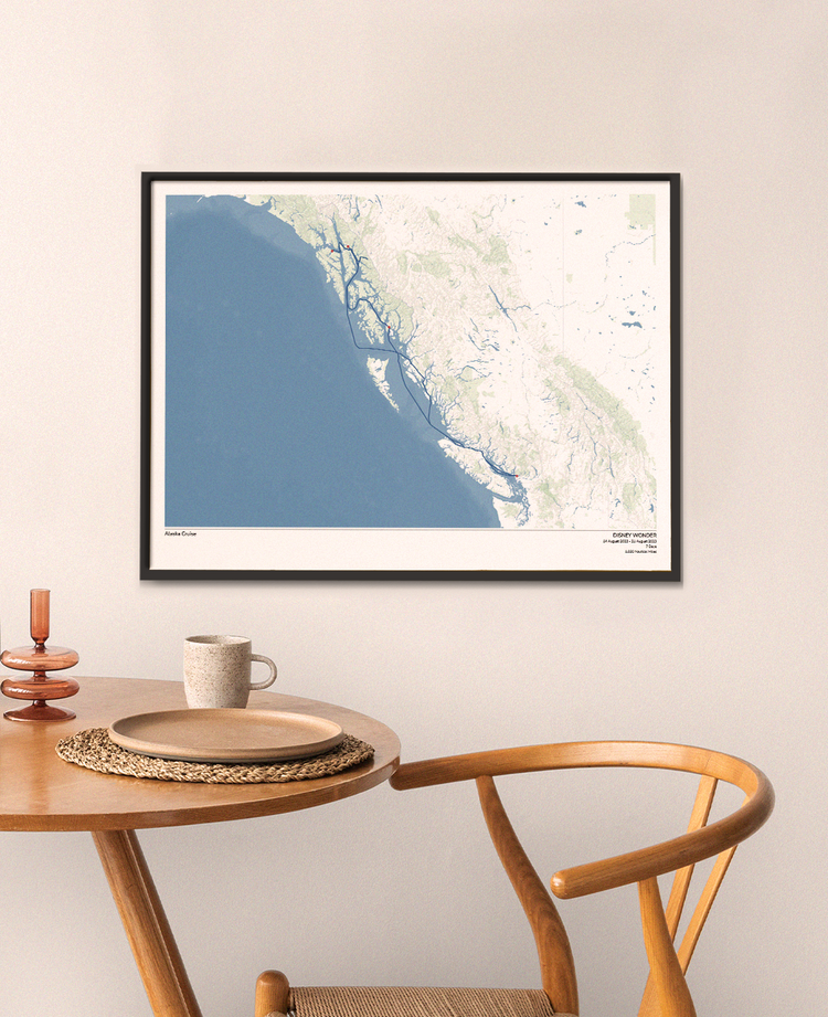 The Cruise Maps: Satellite Precision Customised Cruise Maps