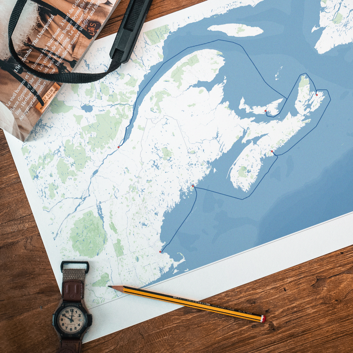 The Cruise Maps: Satellite Precision Customised Cruise Maps