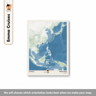 The Cruise Maps - Emma Cruises Limited Edition