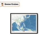 The Cruise Maps - Emma Cruises Limited Edition