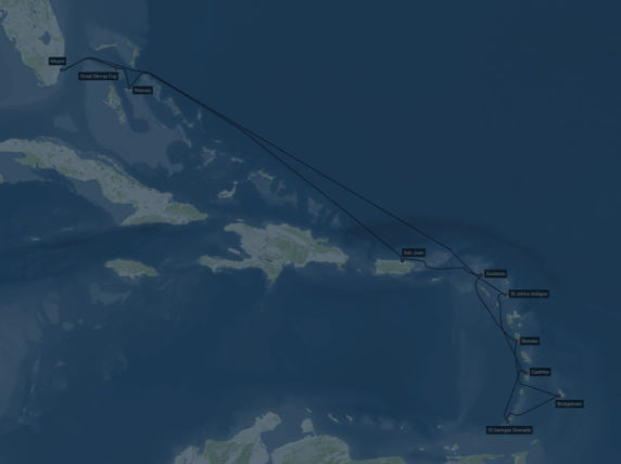 The Cruise Maps: Satellite Precision Customised Cruise Maps
